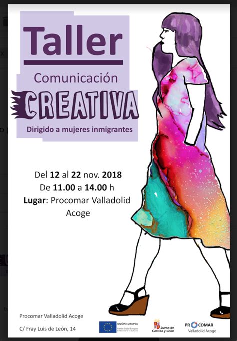 Proyecto Mina Taller Comunicación Creativa Procomar Valladolid Acoge