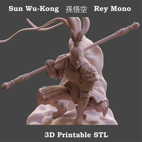 3d File Sun Wu Kong 孫悟空 ☀️・3d Print Model To Download・cults