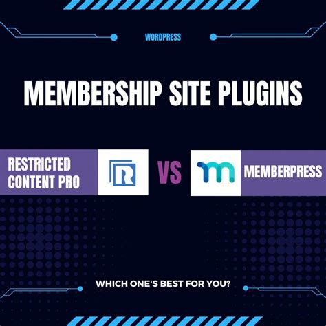 Restrict Content Pro Vs MemberPress Top Membership Plugins