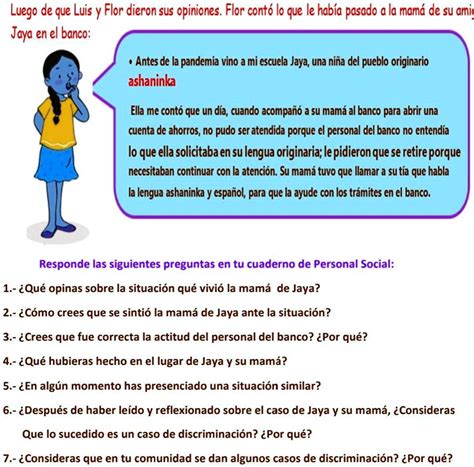 SOLVED a ayudaaaaa por favor ayuda Luego de que Luis y Flor dieron sus opiniones Flor contó lo
