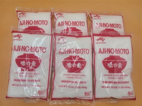 Ajinomoto Msg 6 Pack Wholesale 3999 16oz Bags Bulk Buy Maizal