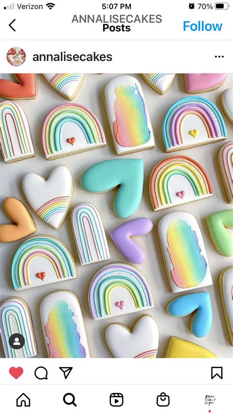 Pin By Amy Rogers On Sweet Inspiration Rainbow Cookies Rainbow Sugar