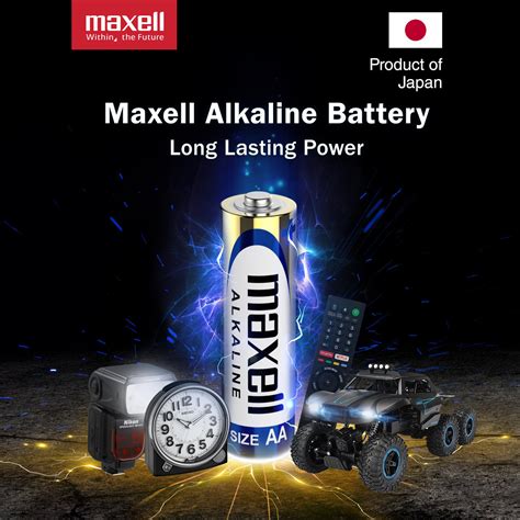 Pin AA Maxell Tiểu Alkaline LR6 Vỉ 2 Viên Chính Hãng Nhà Phân Phối