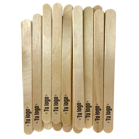 Palitos De Madera Para Paletas Grabados Portaconos Para Helados