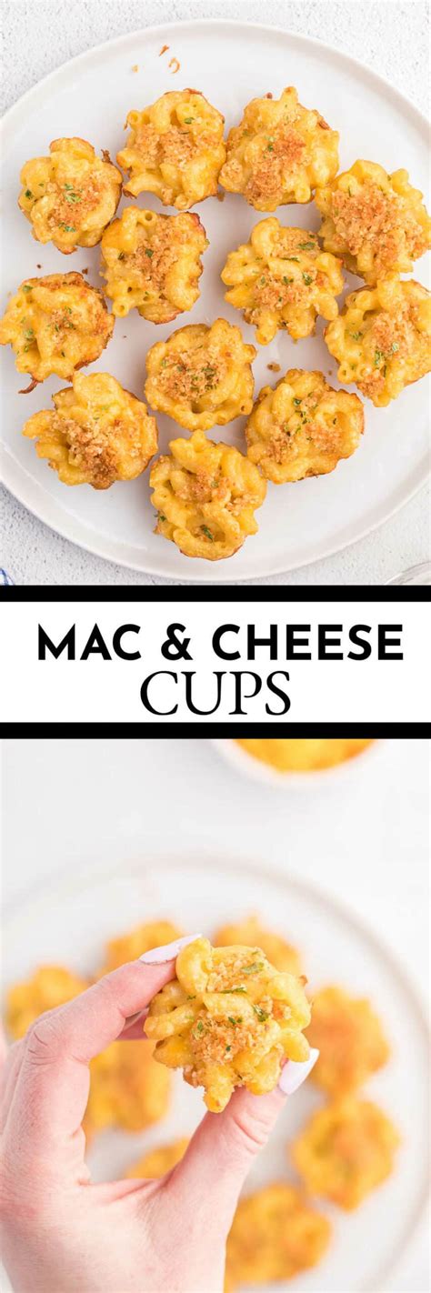 Mac And Cheese Cups Recipe {two Bites } Simply Stacie