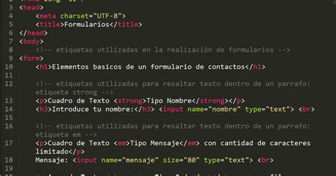 Sitio Web Plus Formularios En Html