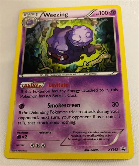 Weezing Pokemon Card Janines Weezing Pokemon Vs 64 Pokemon