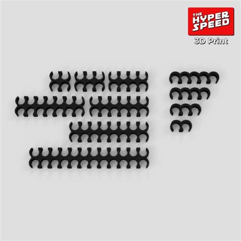 Pc Cable Comb Complete Set 10x Pack Shopee Malaysia