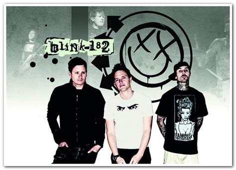 Blink 182 рок группа плкакат — цена 35 грн в каталоге Постеры Купить товары для дома и быта по