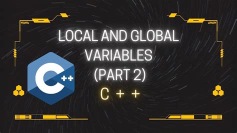 Local And Global Variables In C Part 2 Youtube