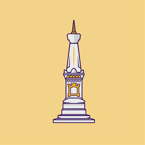Tugu Yogyakarta Vector Art Icons And Graphics For Free Download