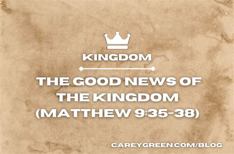 Gospel Carey Green Bible Teacher Podcaster Speaker Author