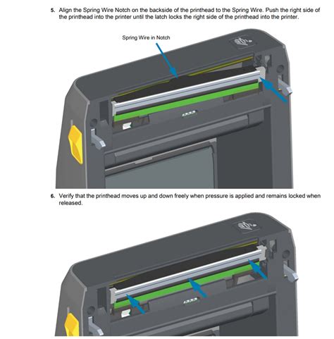 Zebra Zd Print Head Change Stuga