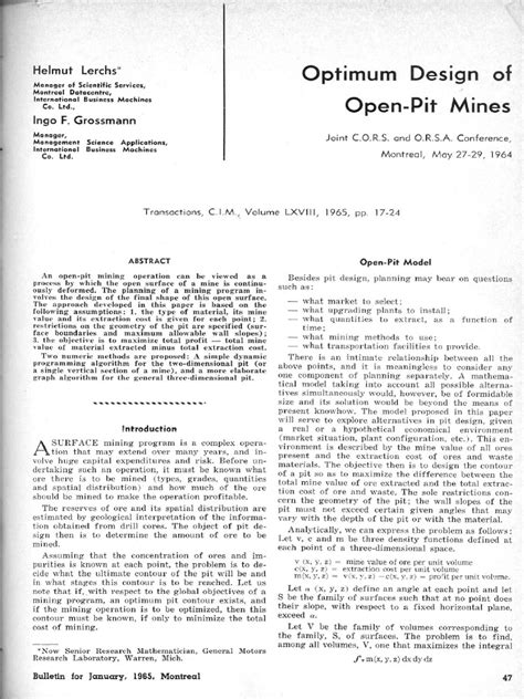 Pdf Lerchs Grossman Dokumentips