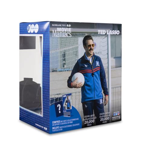 Movie Maniacs Wb 100 Ted Lasso Limited Edition 6 Inch Scale Posed Figure