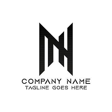 Letter Mh Logo Design Template Business Editable Monogram Vector
