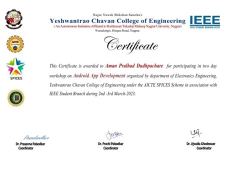 Aman Dudhpachare On Linkedin Androiddevelopment Workshop Ieee