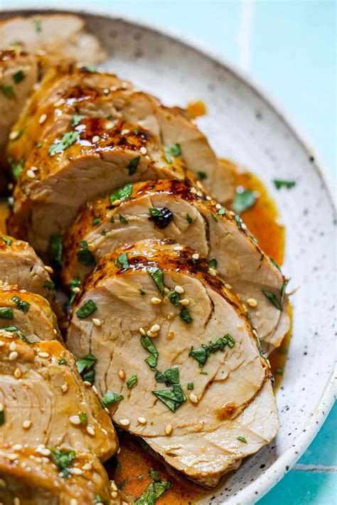 The Best Baked Teriyaki Pork Tenderloin Recipe Sweet Cs Designs
