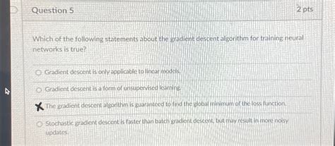 Solved Question 52 ﻿ptswhich Of The Following Statements