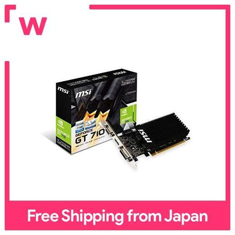 Msi Geforce Gt710 Gddr3 1gb Graphics Board Vd5932 Lazada