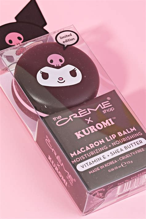Assorted Kuromi Macaron Lip Balm Accessories