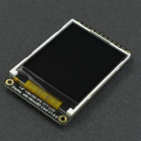 Fermion 18 128x160 Ips Tft Lcd Display With Microsd Card Slot Brea Pimoroni