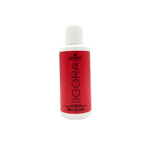 Schwarzkopf Igora Royal Peroxido 6 Vol 20 60ml American Beauty Supply