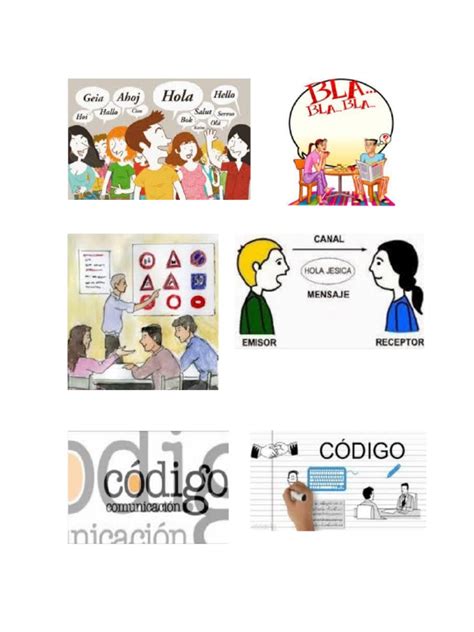 Codigos De La Comunicacion Imagenes Pdf