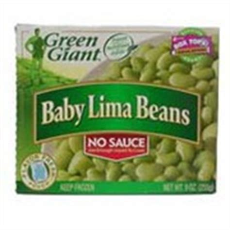 Green Giant Baby Lima Beans Calories Nutrition Analysis More Fooducate