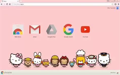 Hello Kitty And Friendsin Chrome With By