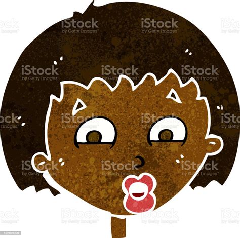 Vetores De Chocada Dos Desenhos Animados Expressão E Mais Imagens De