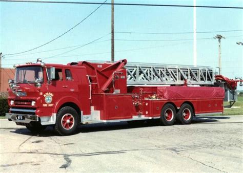 1966 Sutphen Tower With A Gmc Chassis Fire Trucks Fire Engine Fire
