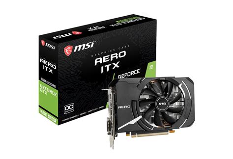 MSI GeForce GTX 1660 SUPER Aero ITX OC Cena Opinie Cechy Dane