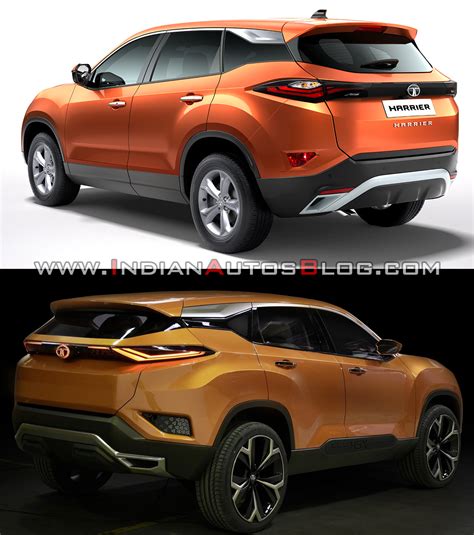 Tata Harrier Vs Tata H5x Concept Vs Reality