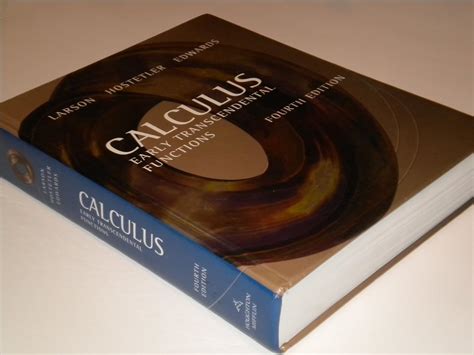 Calculus Early Transcendental Functions Larson Ron Hostetler Robert P Edwards Bruce H
