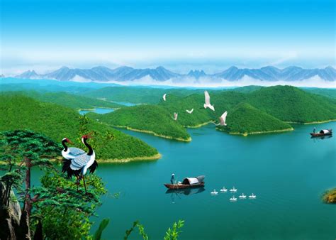 4k 3d 自然风景 树 小溪 野花 绿色树林 风景壁纸极品桌面精选 极品桌面