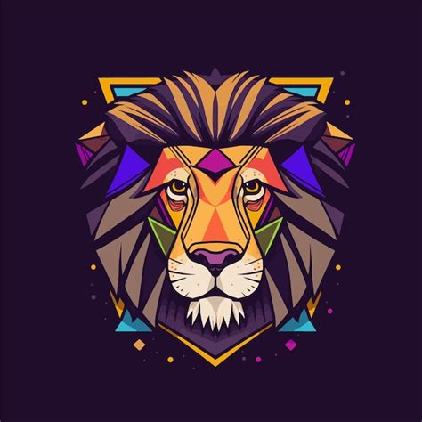 Premium Vector Lions Head Mascot Logo Design Illustration For Sport
