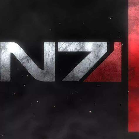 Mass Effect N7 Logo Vector Brand New Mass Effect Alliance Special