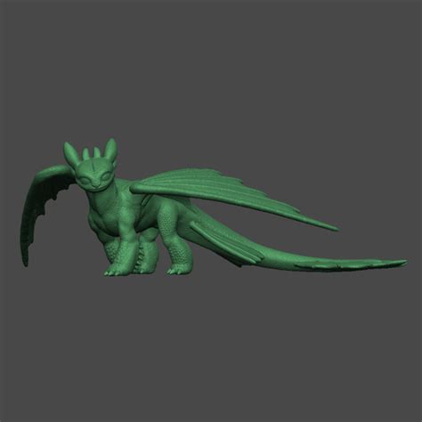 🚶 Toothless Walking Pose・ Stl File For 3d Printing・cults