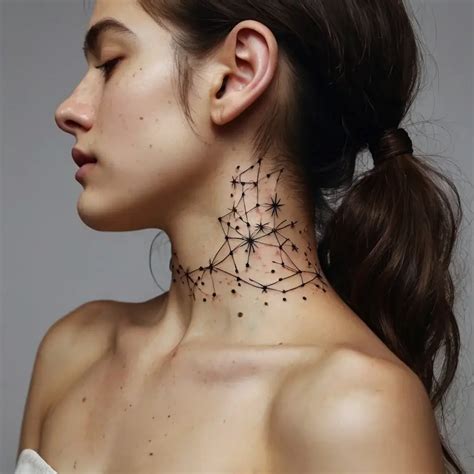 Feminine Neck Tattoo Meaning Significance 83 Designs Hbtat2