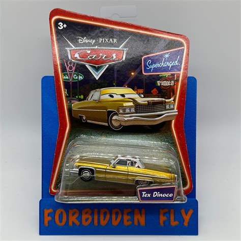 Disney Pixar Cars Movie Supercharged Tex Dinoco Forbidden Fly