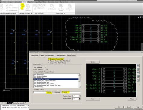 Cable Diagram Reusing Schematic Terminal Numbers Autodesk Community