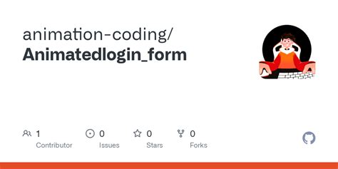 GitHub Animation Coding Animatedlogin Form
