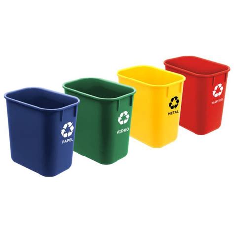 CESTOS DE LIXO COLETA SELETIVA Gepel Papelaria