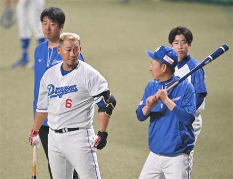 【中日】オープン戦ラスト2試合を欠場の中田翔、シート打撃で元気な姿 立浪監督「何とかやってくれれば」：中日スポーツ・東京中日スポーツ
