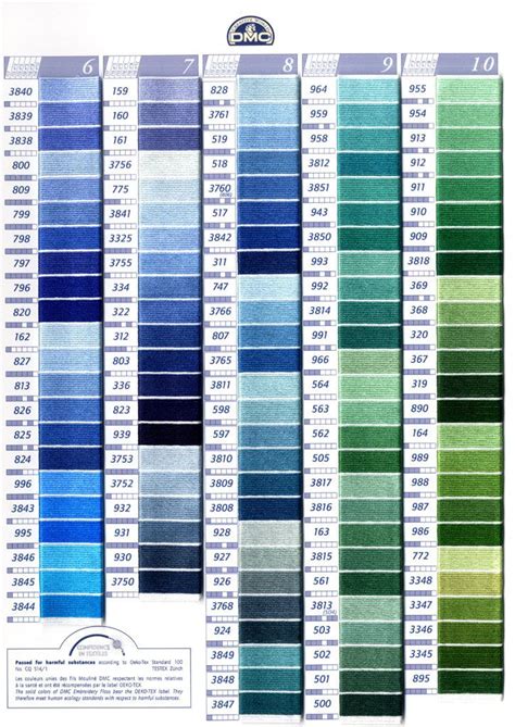7 Best DMC FLOSS COLOR CHART AND NUMBERS CHART 2 Images On Pinterest Colour Chart Punto De