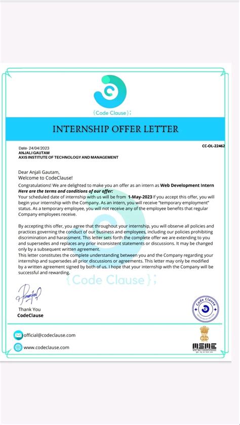 Anjali Gautam On Linkedin Codeclause Internship Opportunity2023