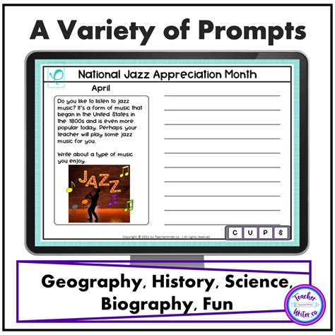 April Writing Prompts For Spring With National Days Made By Teachers