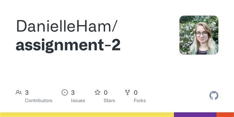 Github Daniellehamassignment 2
