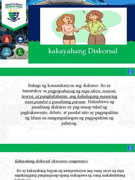 Kakayahang Diskorsal Pdf
